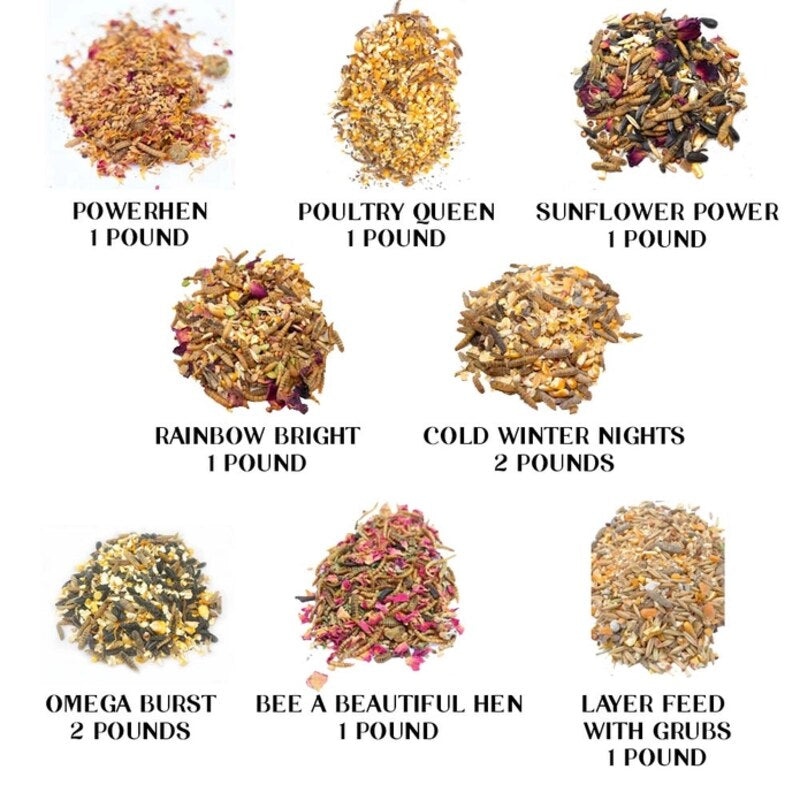 Chicken Treat Sampler Bundle - 8 Different Treats in One Box! (10 Poun